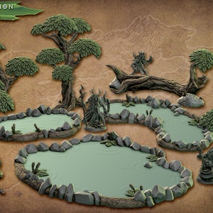 Ponds | DND| TTRPG| by Artisan Guild - Etsy