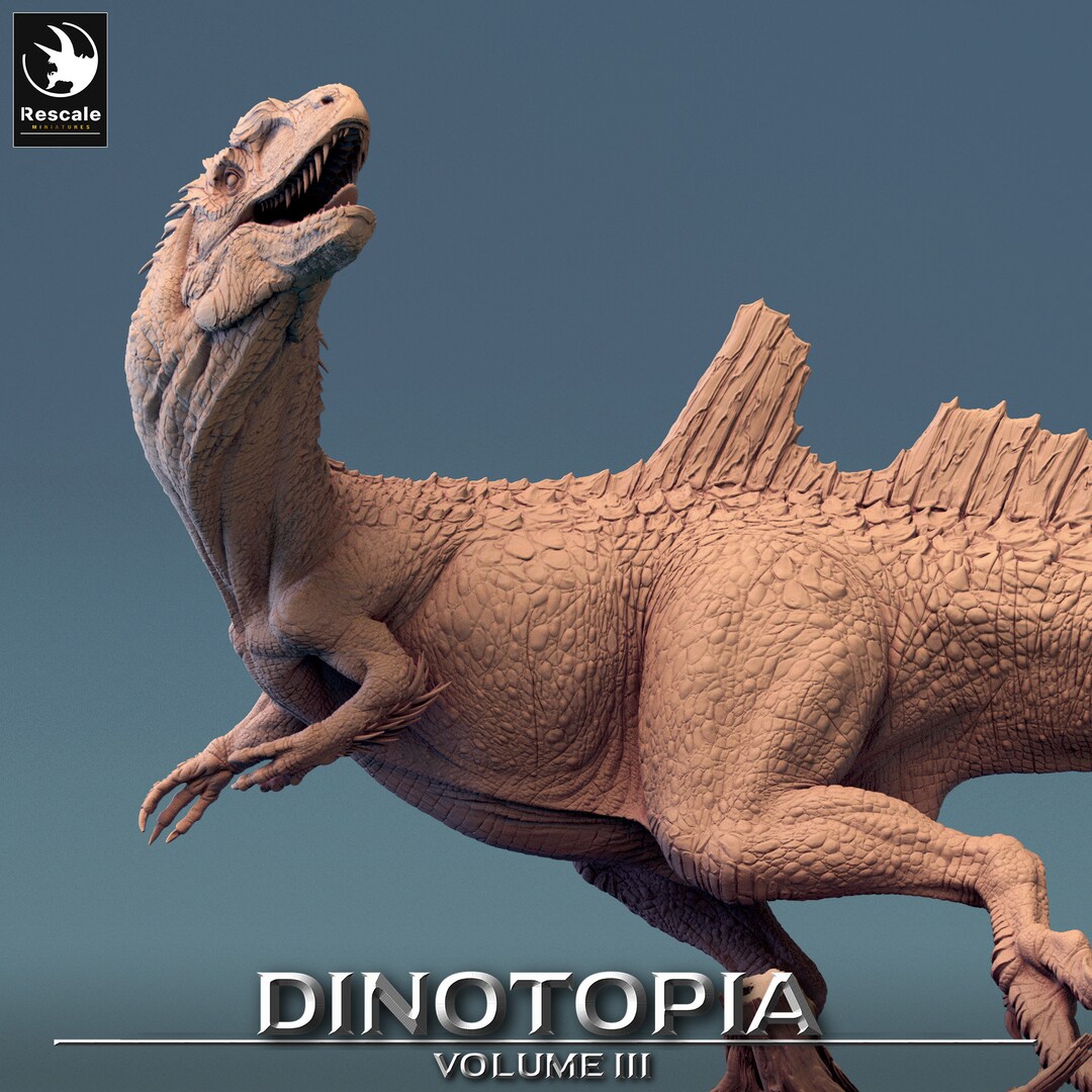 Concavenator Turn | DND| TTRPG| Premium Quality ECO Resin | by Rescale ...