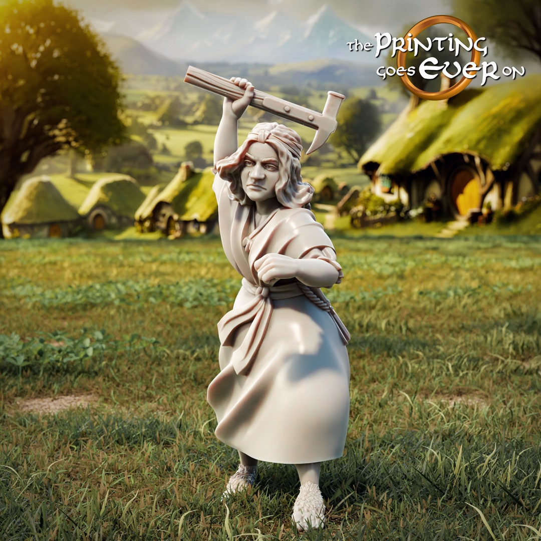 Hobbit Militia Bundle | DND| TTRPG| Premium Quality ECO Resin | by the ...