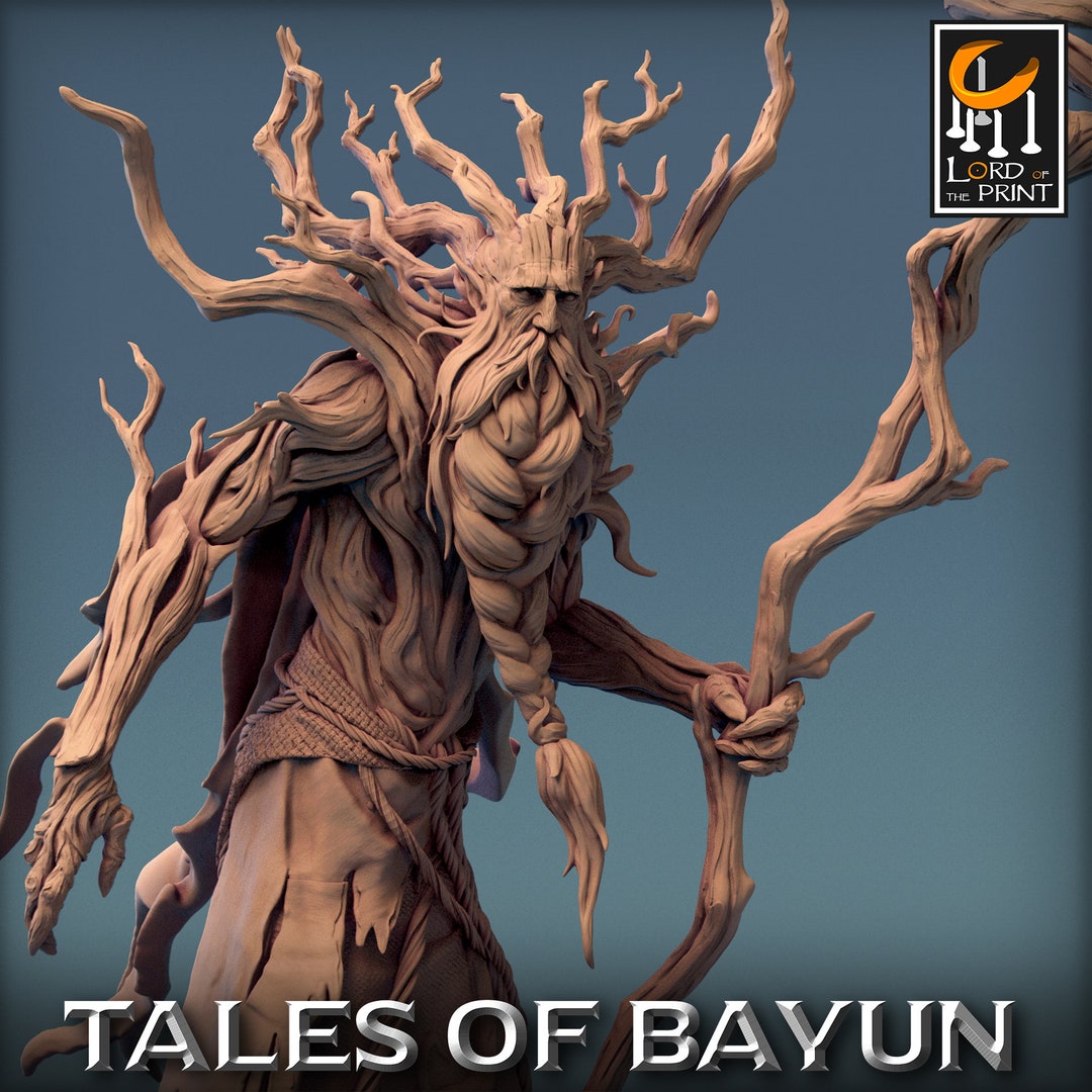 Lechy Tree-man | DND| TTRPG| by Rescale Miniatures - Etsy