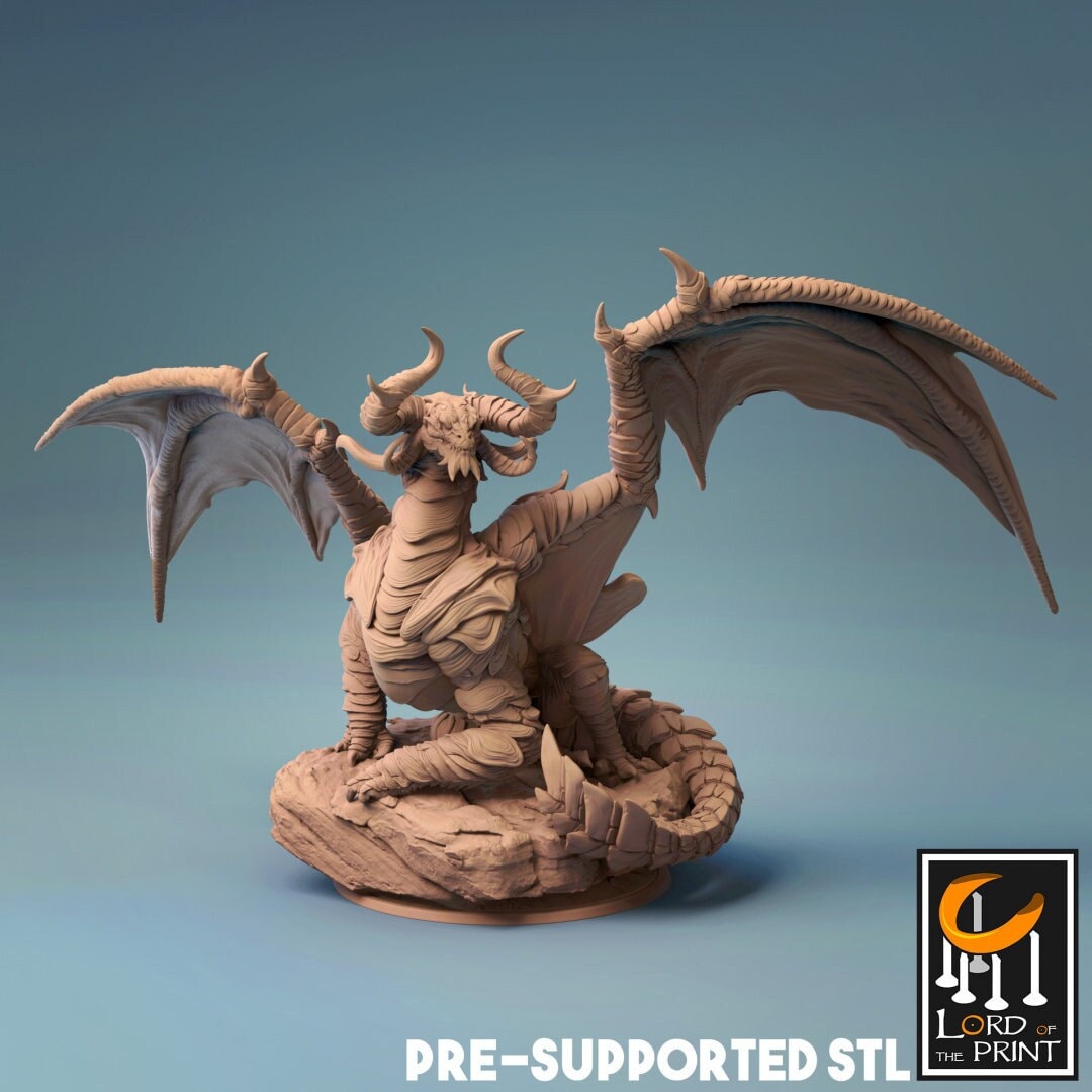Elder Cloud Dragon | DND| TTRPG| Premium Quality ECO Resin | by Rescale ...
