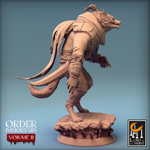 Immortalis Werewolf Look | DND| TTRPG| Premium Quality ECO Resin | by ...