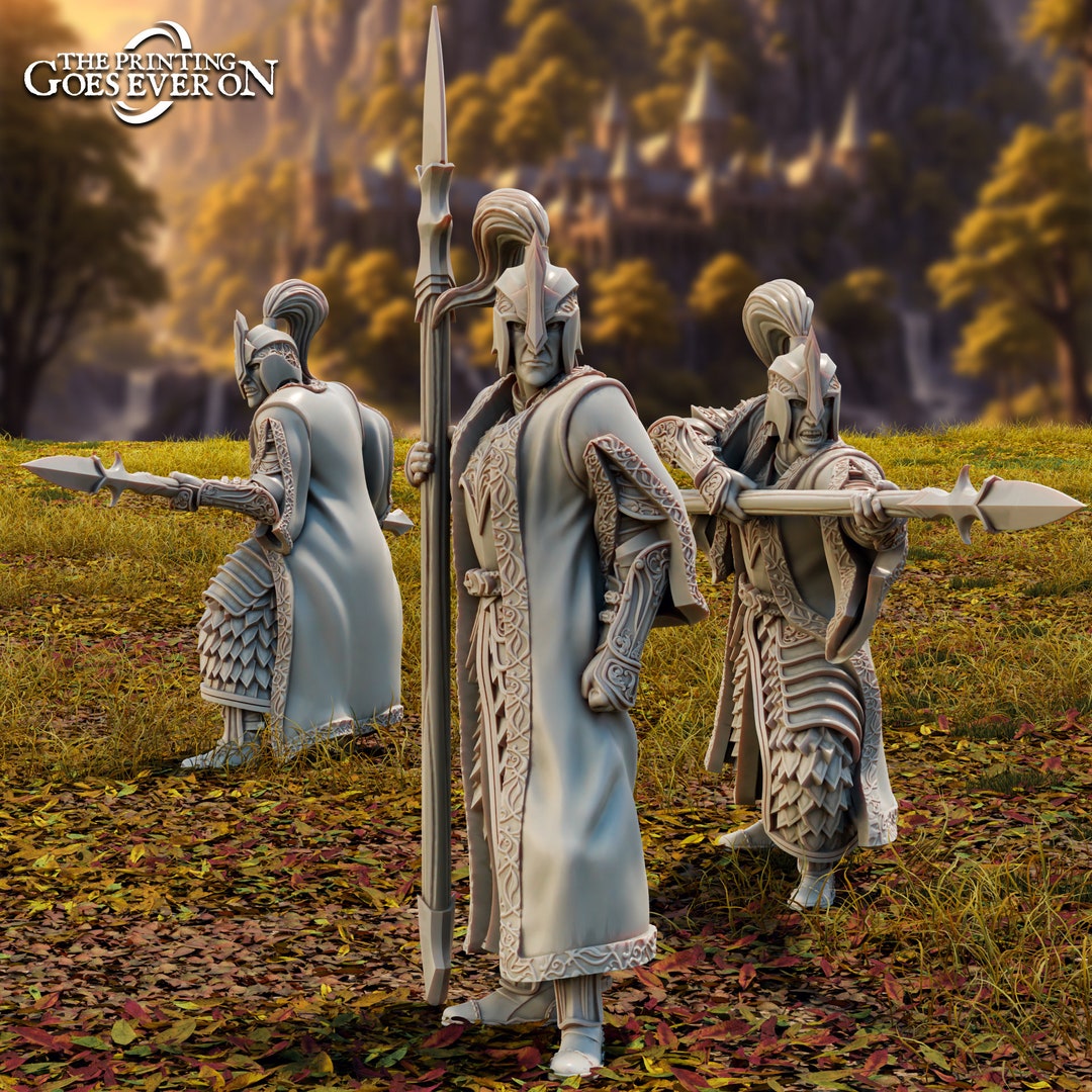 Brightwood Queens Guard | DND| TTRPG| Premium Quality ECO Resin | by ...