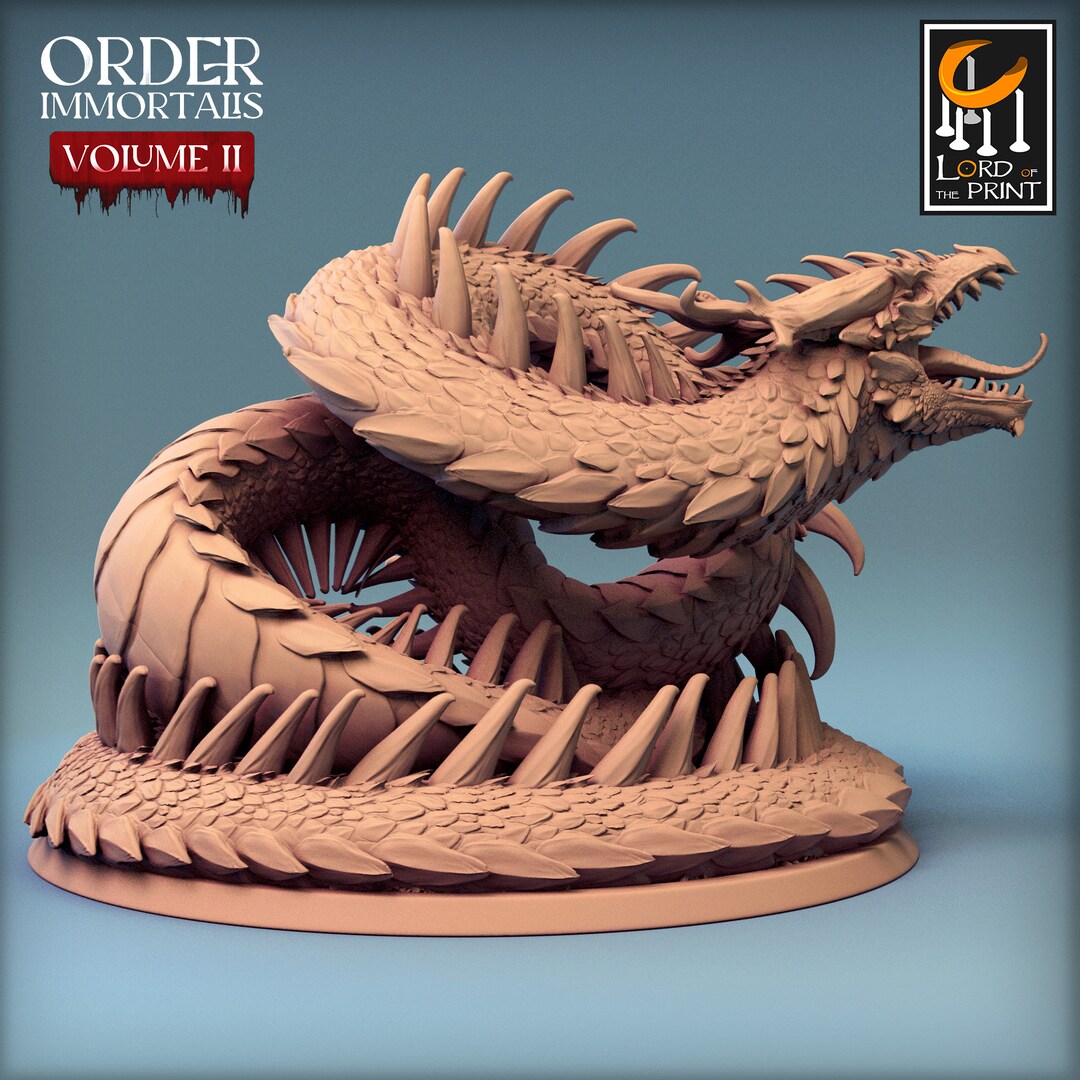 Snake A | DND| TTRPG| by Rescale Miniatures - Etsy