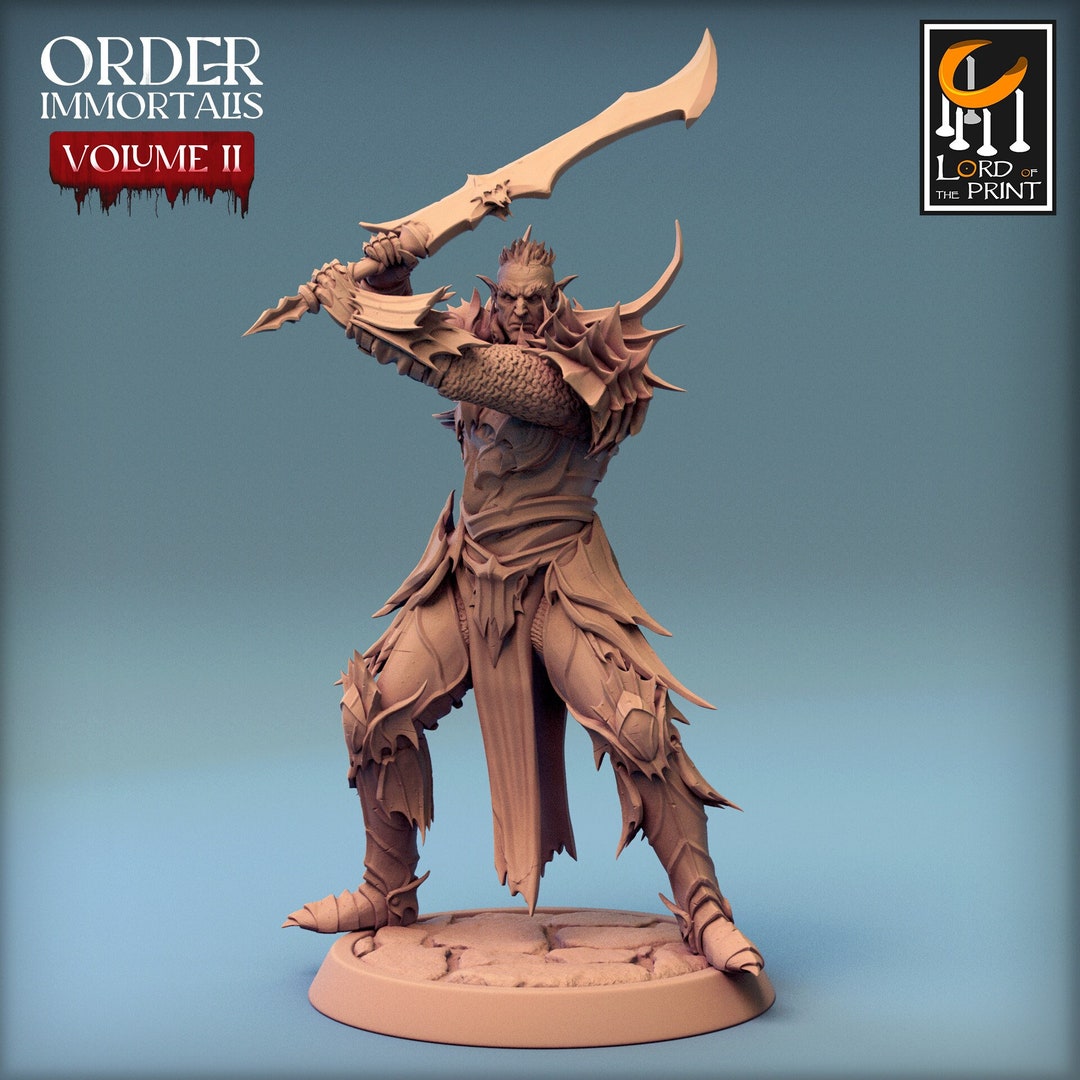 Ever Knight Attacking | DND| TTRPG| by Rescale Miniatures - Etsy