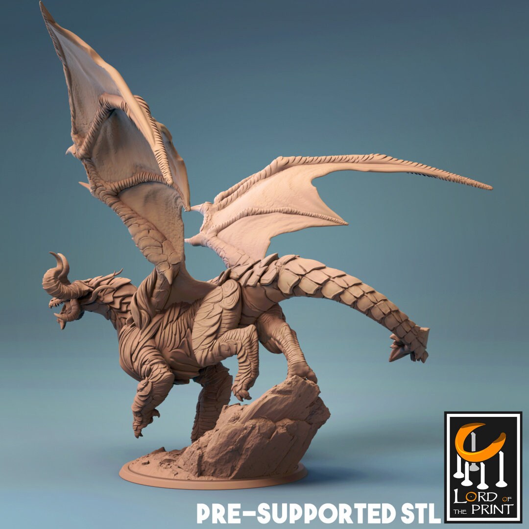 Adult Cloud Dragon DND TTRPG Premium Quality ECO Resin - Etsy