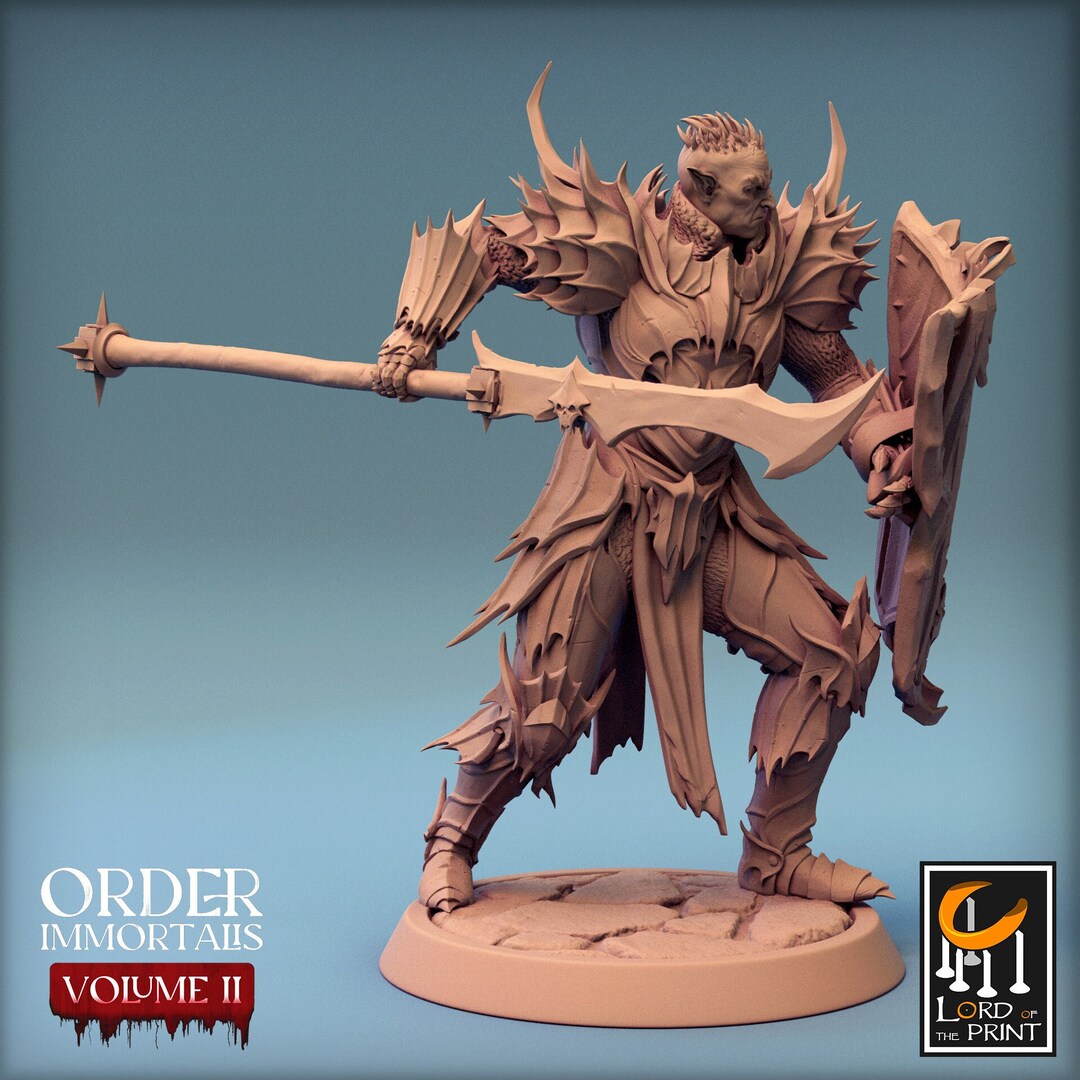 Ever Knight Attack | DND| TTRPG| by Rescale Miniatures - Etsy