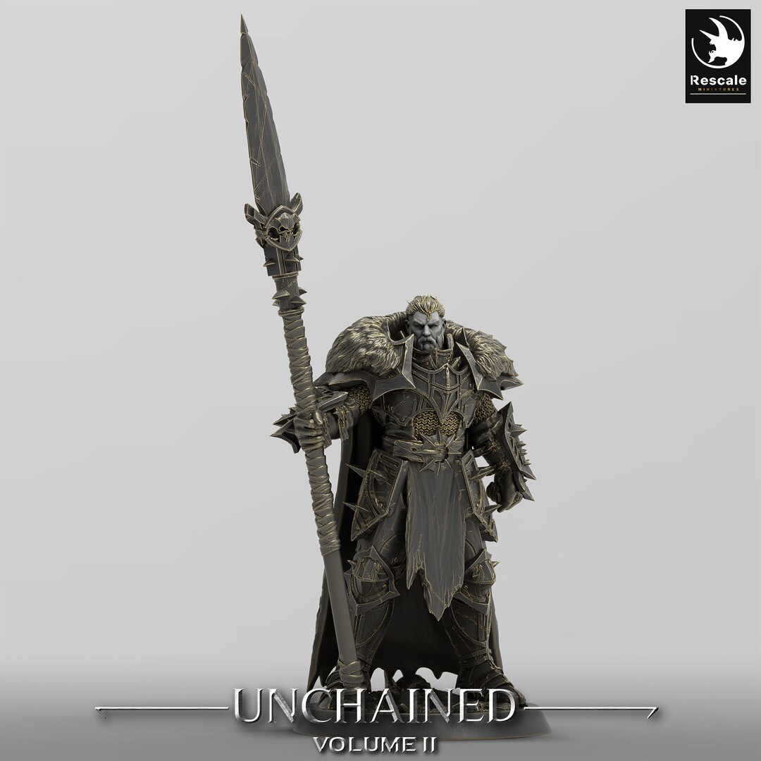 Unchained Commander Guard | DND| TTRPG| by Rescale Miniatures - Etsy