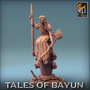Baba Yaga | DND| TTRPG| by Rescale Miniatures - Etsy