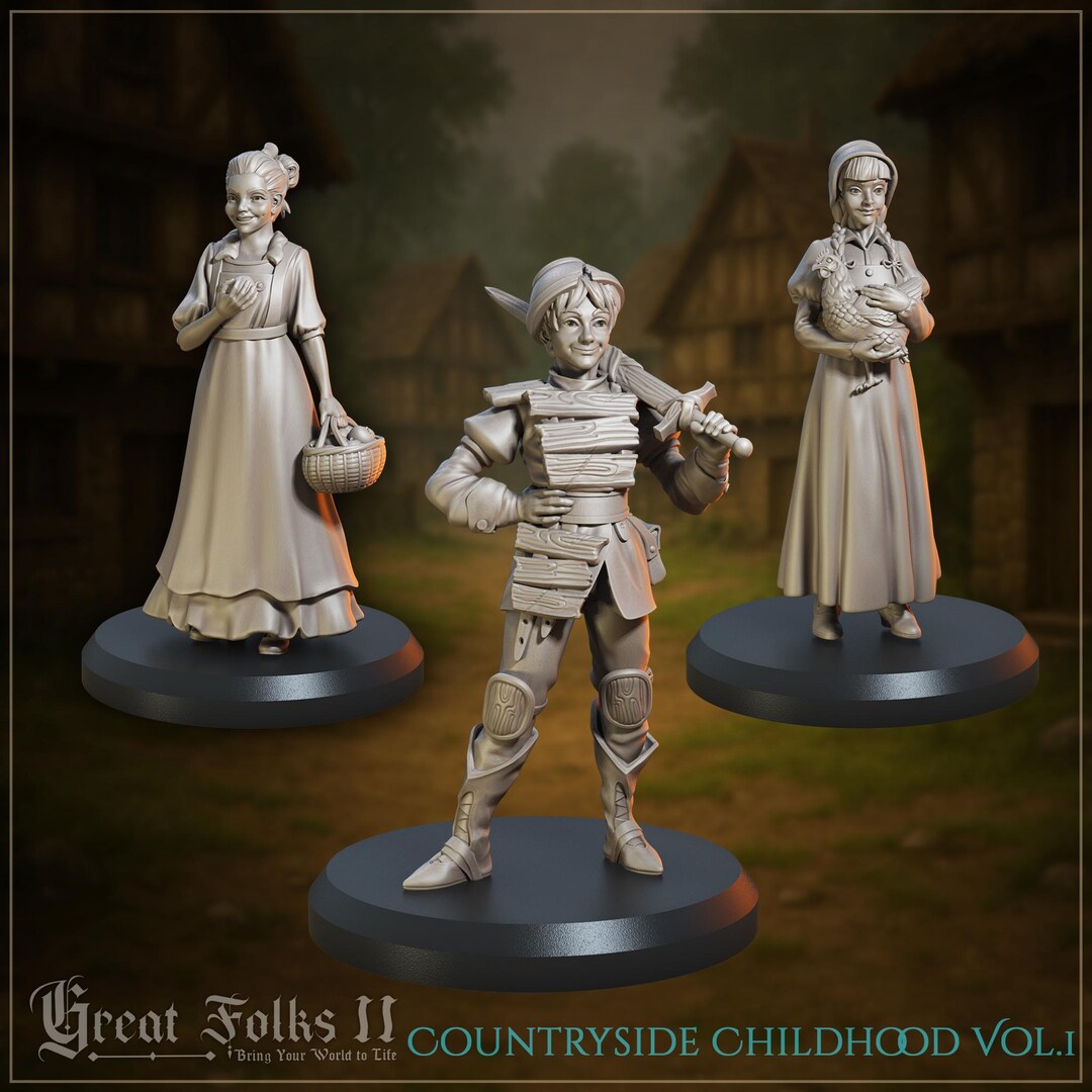 Countryside Childhood Vol.1 | DND| TTRPG| by Great Grimoire - Etsy