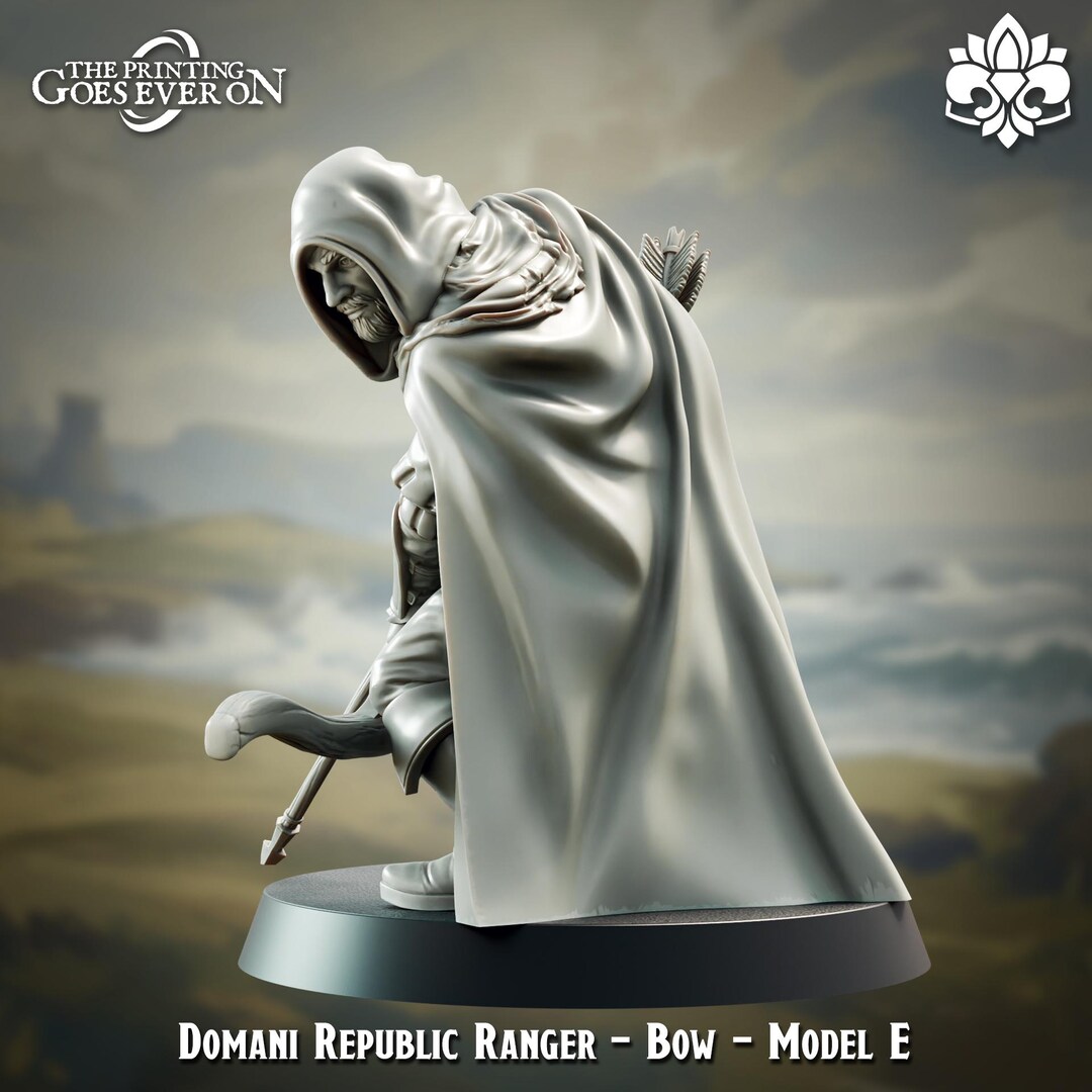 Domani Republic Ranger - Bow - Model E | DND| TTRPG| by the Printing ...