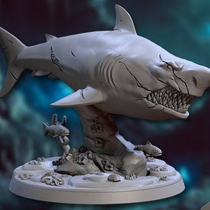 Sharks Bundle | DND| TTRPG| Premium Quality ECO Resin | by Artisan ...