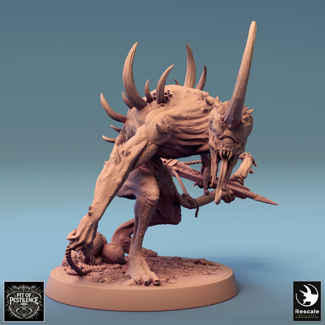 Putrid Servant Walk Crossbow | DND| TTRPG| Premium Quality ECO Resin ...