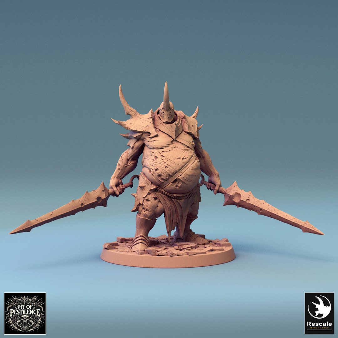 Executioner Double Sword | DND| TTRPG| Premium Quality ECO Resin | by ...