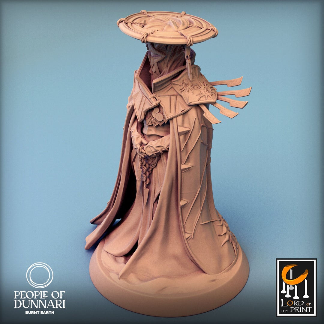 Sand Priest | DND| TTRPG| Premium Quality ECO Resin | by Rescale ...