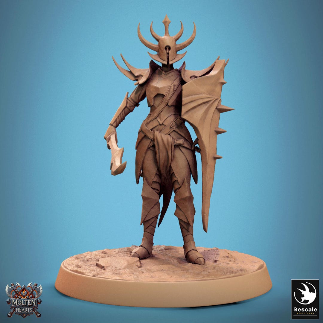 Velatrix Angry Guard | DND| TTRPG| Premium Quality ECO Resin | by ...