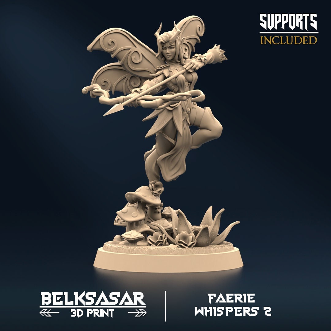 Twilight Arrow Watcher Attacking TTRPG NSFW Premium Quality ECO Resin ...