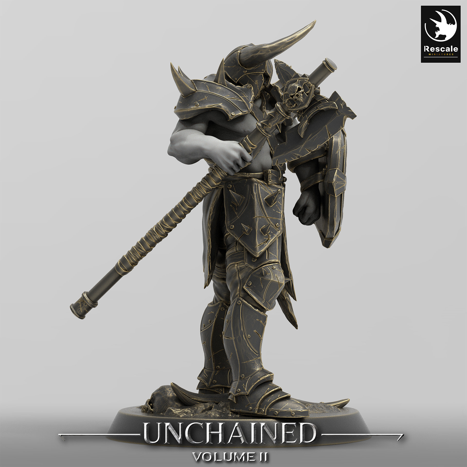 Unchained Ranger Axe Block DND TTRPG Premium Quality ECO Resin by Lord ...