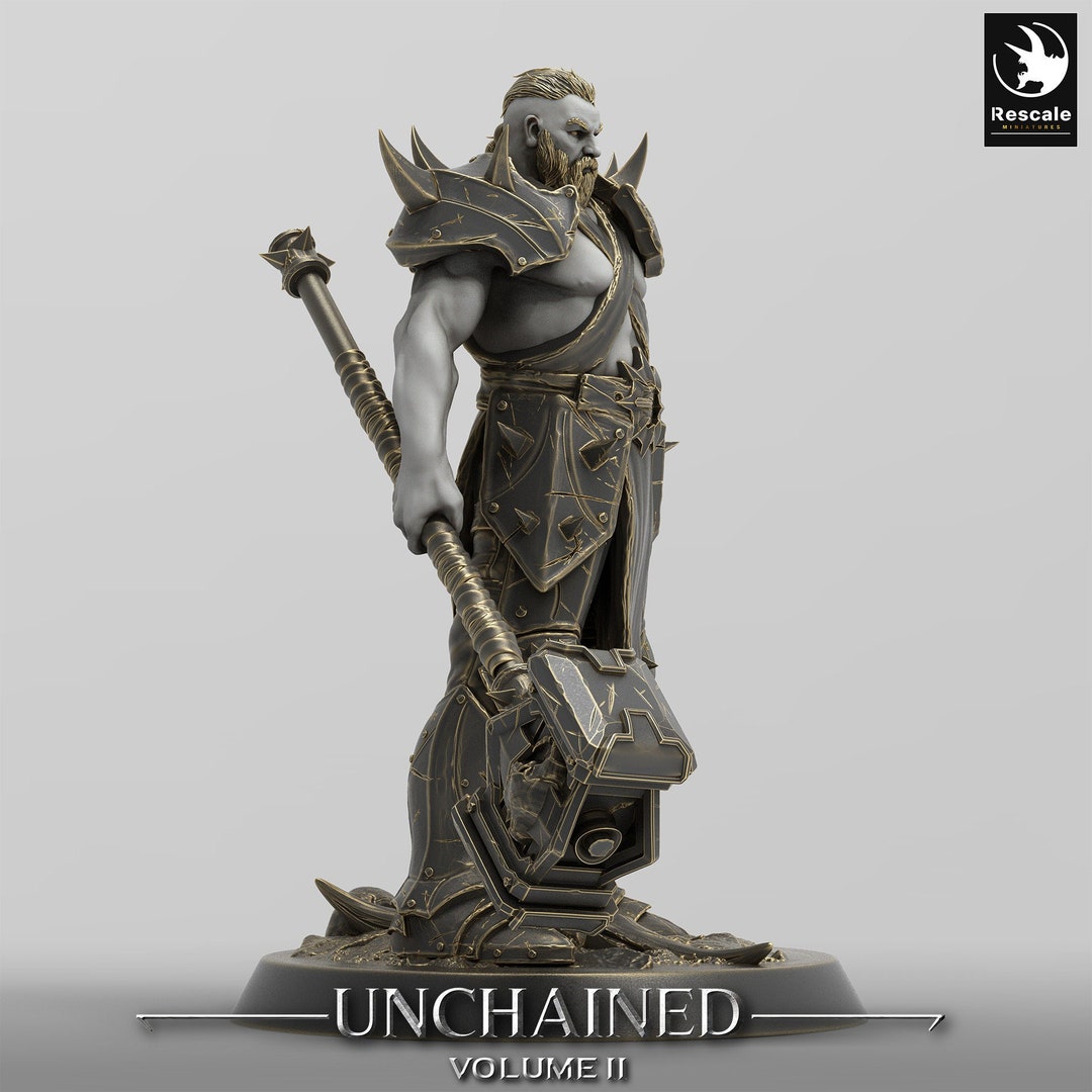 Unchained Ranger Hammer Stand | DND| TTRPG| Premium Quality ECO Resin ...