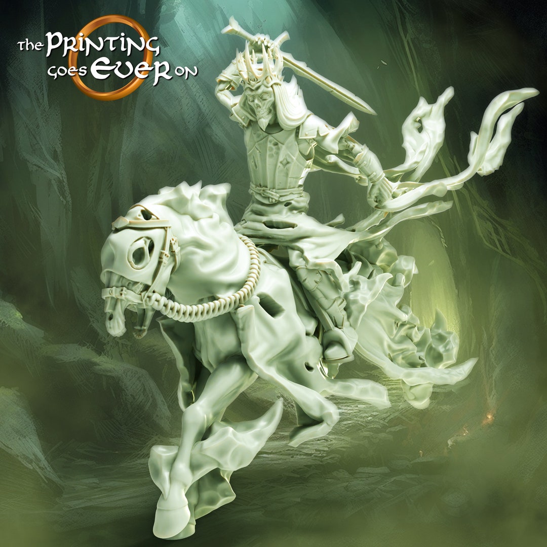Ghost KING | by the Printing Goes Ever On - Etsy
