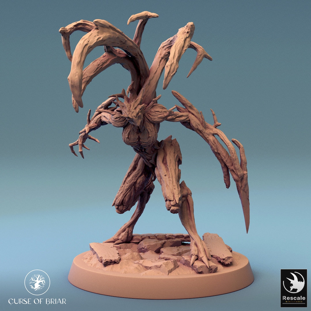 Wood Fey Look | DND| TTRPG| Premium Quality ECO Resin | by Rescale ...