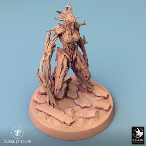 Wood Fey Stand | DND| TTRPG| Premium Quality ECO Resin | by Rescale ...