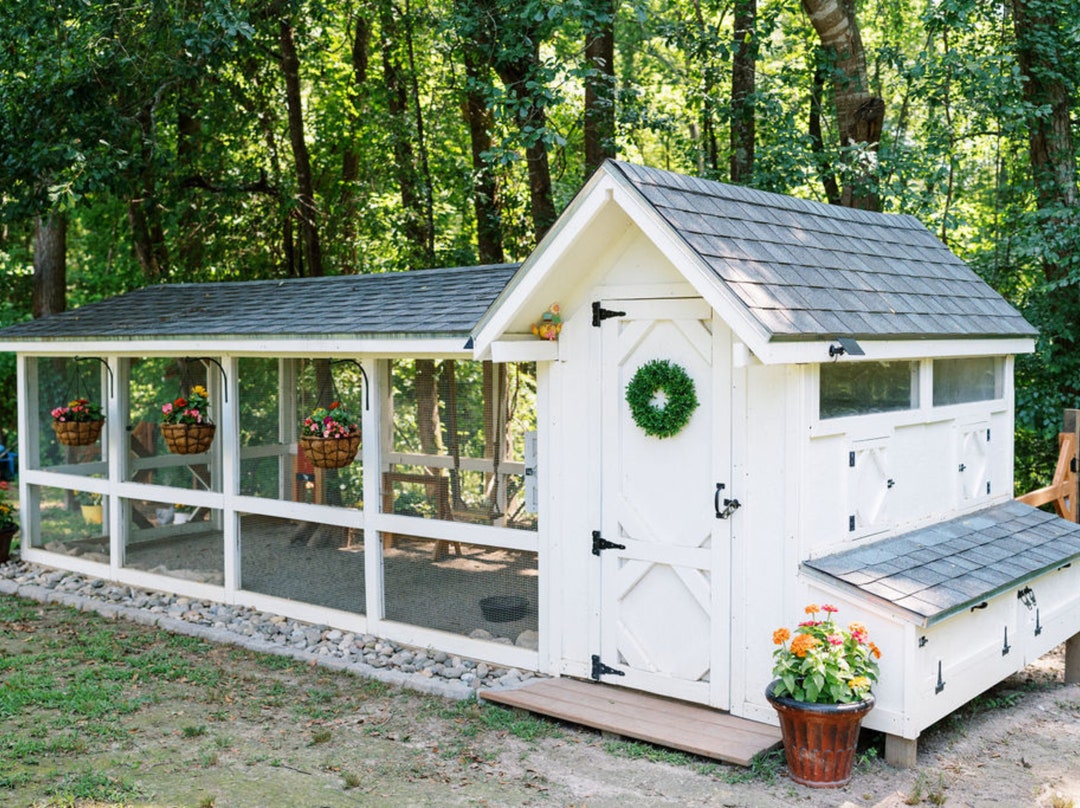 DIY Walk-in Chicken Coop Plans – Secure Backyard Enclosure (digital ...