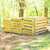 Easy Compost Box PLANS - Compost Corral Bin Box Build Plans Garden ...