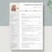Professional Resume Template With Photo | CV Template | Resume Template ...