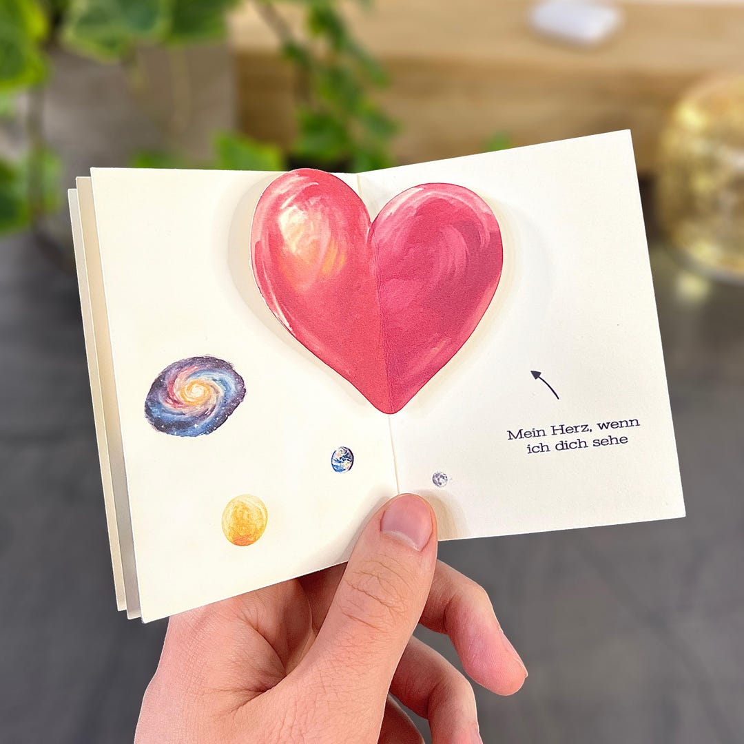 Partner Gift Card Anniversary Day Personalized, Romantic Gift for Him ...