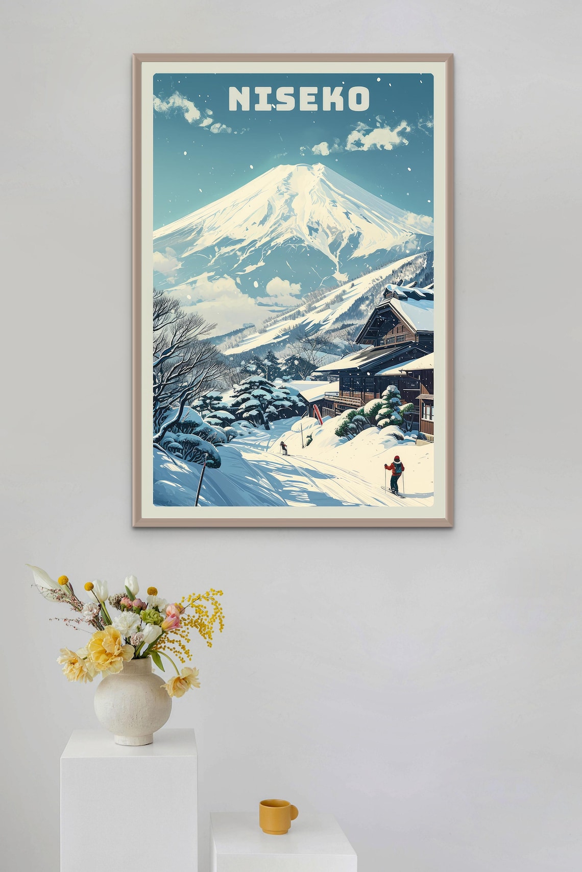 Niseko Ski Destination Poster: Experience the Winter Wonderland of ...
