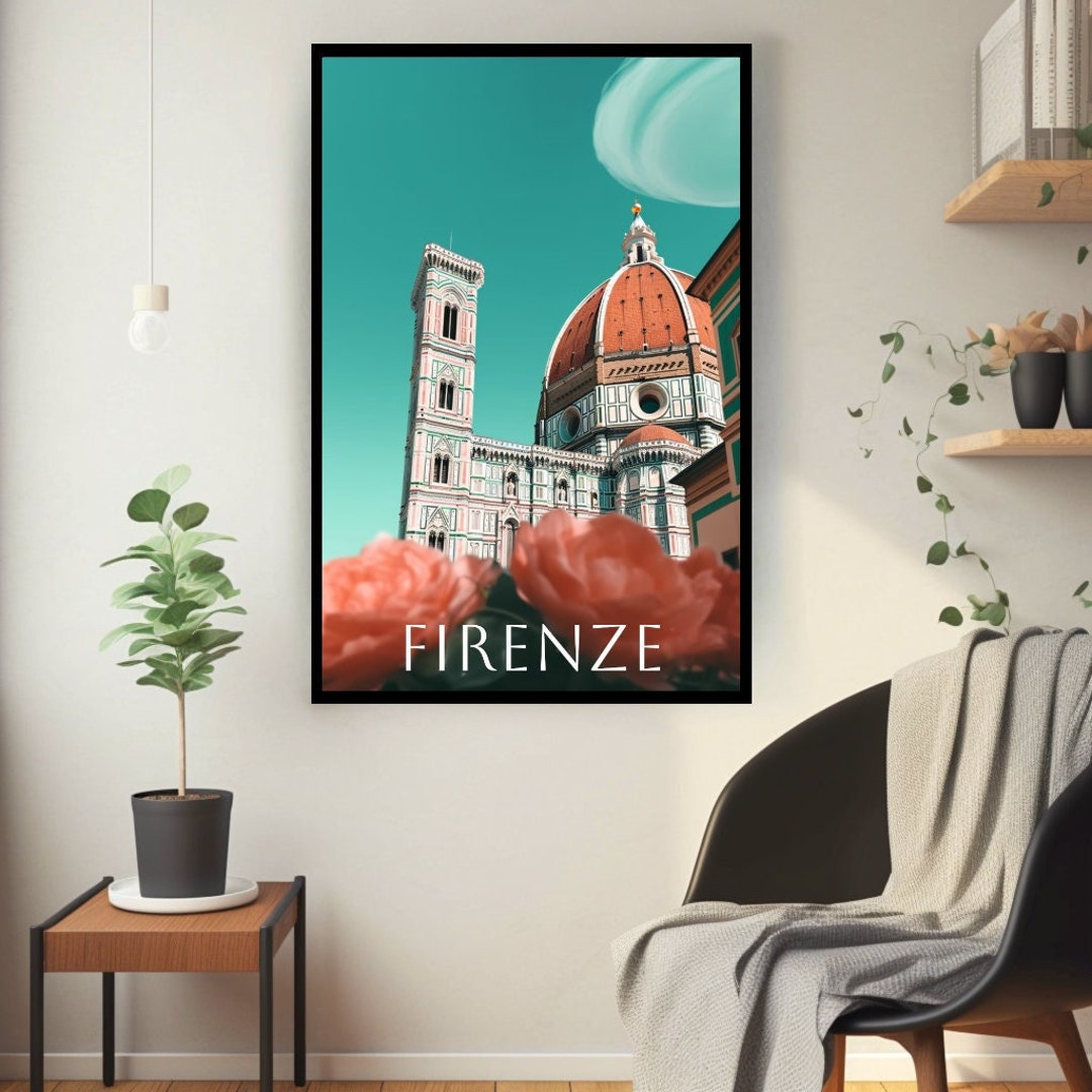 Florence Travel Poster: Renaissance Majesty - Captivating Wall Art for ...