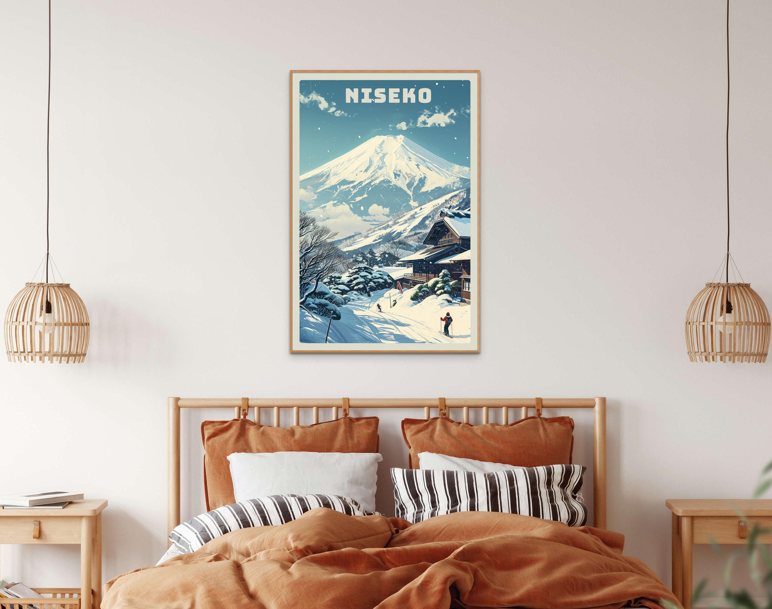 Niseko Ski Destination Poster: Experience the Winter Wonderland of ...
