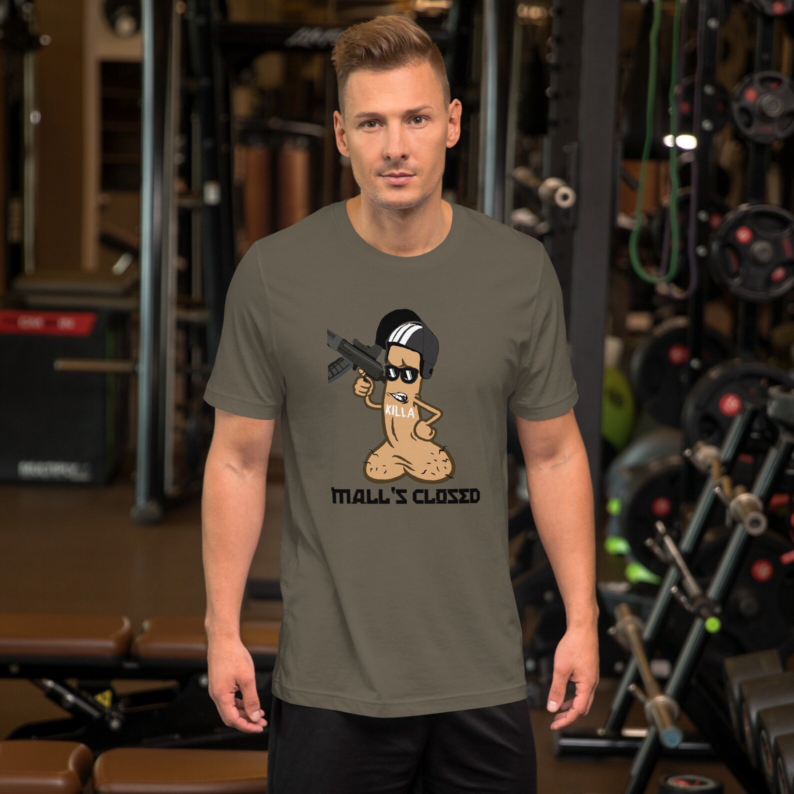 Escape From Tarkov "mall's Closed" Funny Cartoon Killa T-shirt - Etsy