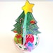 Paper CHRISTMAS TREE SCENE Printable Activity, Paper Craft Kit, Cut and ...