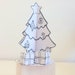 Paper CHRISTMAS TREE SCENE Printable Activity, Paper Craft Kit, Cut and ...