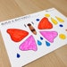 Build a Butterfly, Butterfly Printable, Paper Craft Activity, Cut and ...