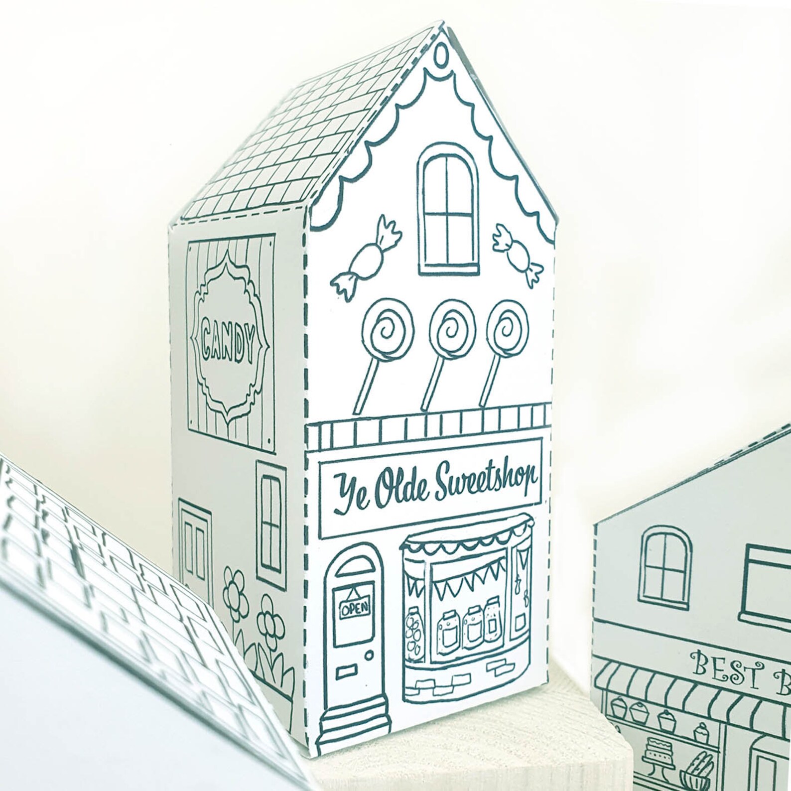 Paper SHOPS Printable Craft Sheets Activity Sheets Paper - Etsy