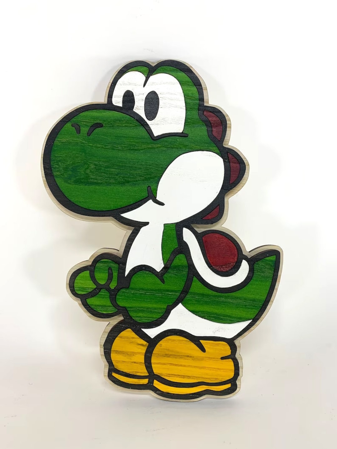 Wooden Wall Decoration // Mario // Yoshi - Etsy