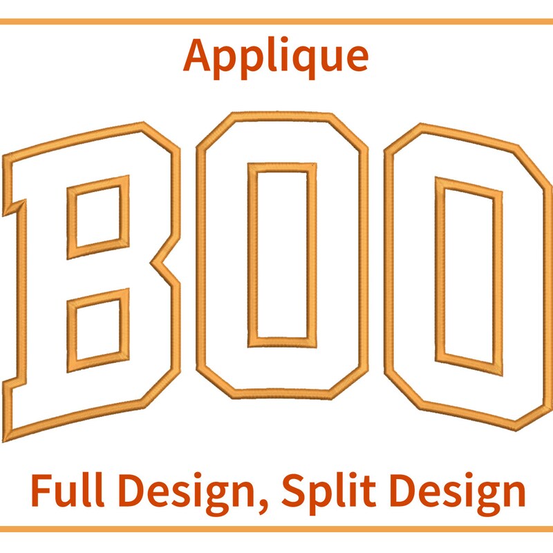 Boo Machine Embroidery - Etsy