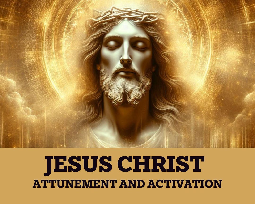 JESUS CHRIST Activation and Attunement Distance Session - Etsy