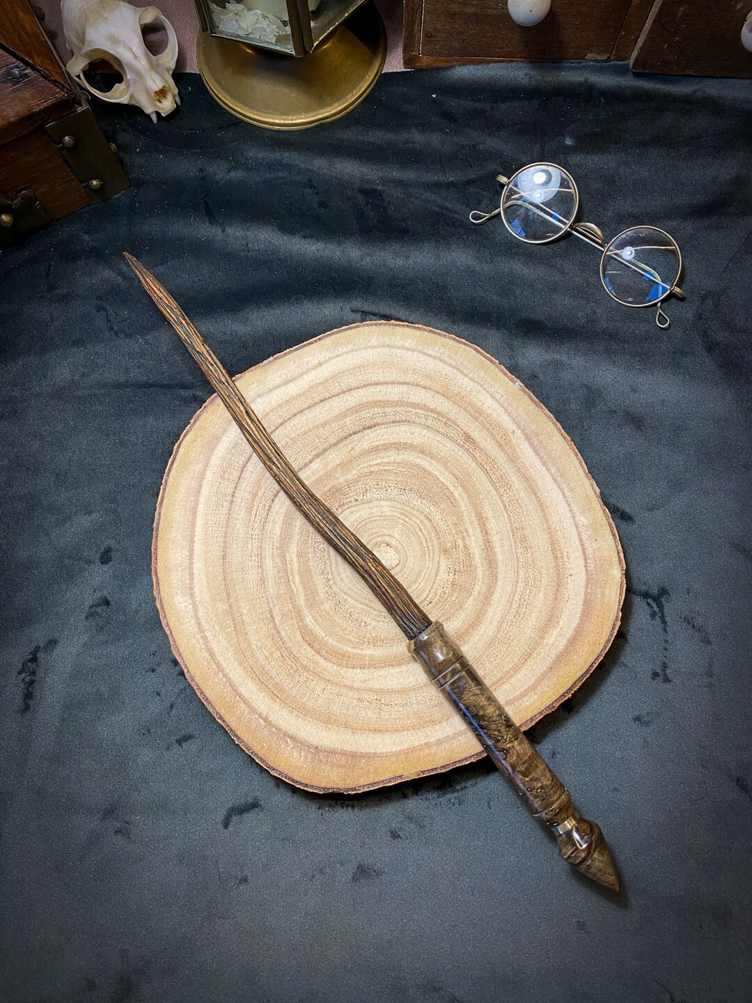 Magic Wand N73 Preserved Chestnut and Ash - Etsy