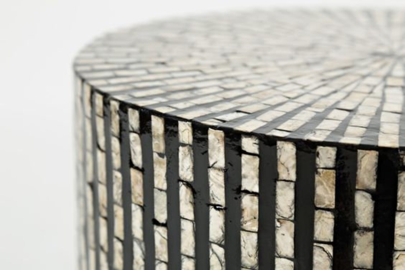 Mother of Pearl Inlay Coffee Table, MOP Inlay Table, MOP Inlay ...