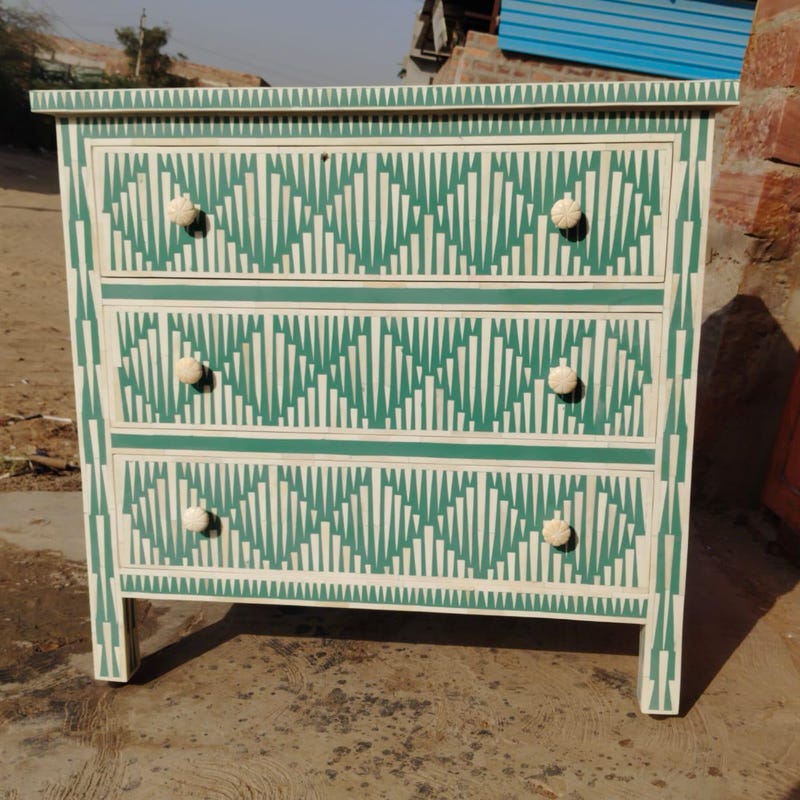 Bone Inlay Dresser - Etsy