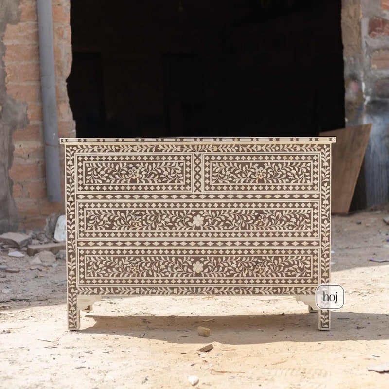 Bone Inlay Chest - Etsy