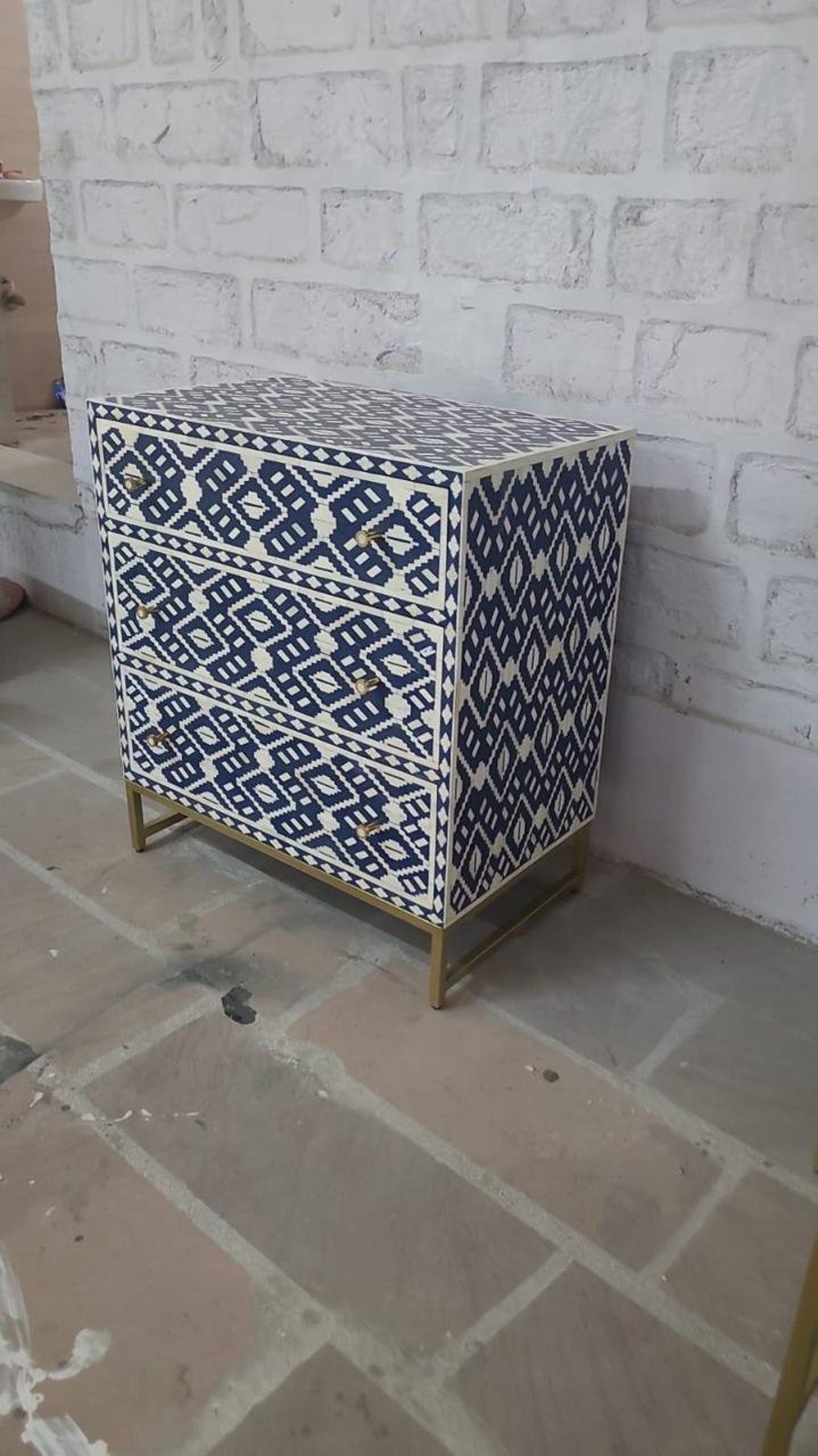 Bone Inlay Chest of Drawer, Bone Inlay Dresser, Bone Inlay Sideboard ...