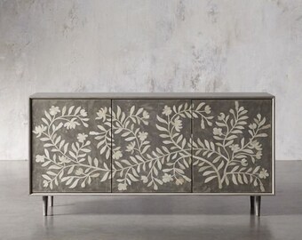 Bone Inlay Cabinet, Bone Inlay Console, Bone Inlay Sideboard, Bone ...