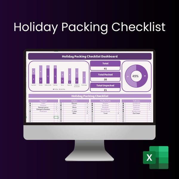 Cruise Planner Excel - Etsy