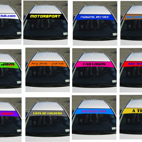 Sunstrip Decal - Etsy