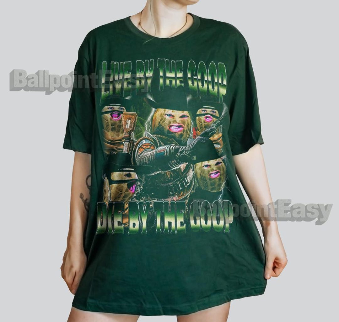 Retro 90's Funny the Burnt Peanut GOOP T-shirt, Peanut GOOP Bungulato ...